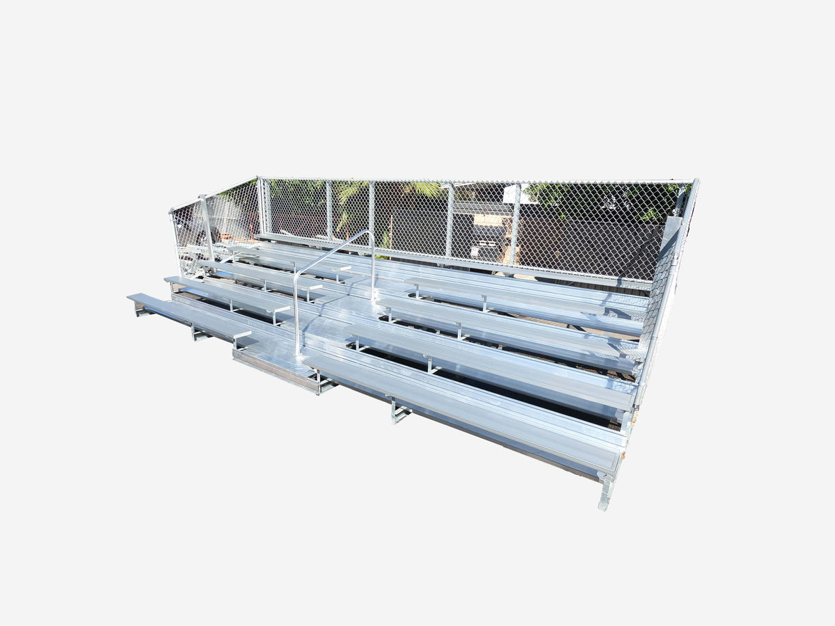 5 Rows Bleacher DLX - 27' Length — California Bleachers