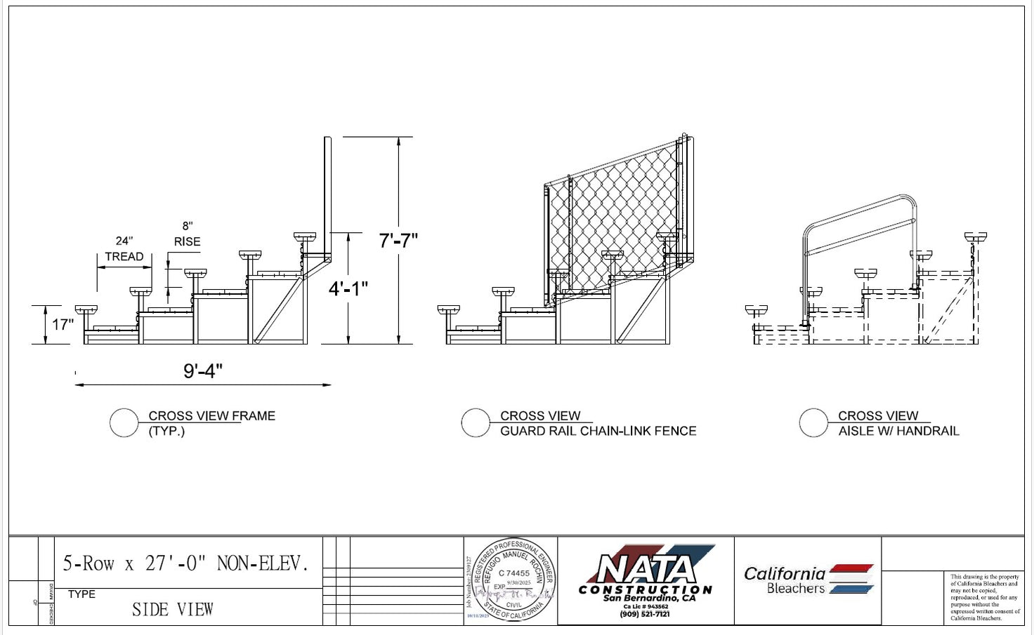 Services — California Bleachers