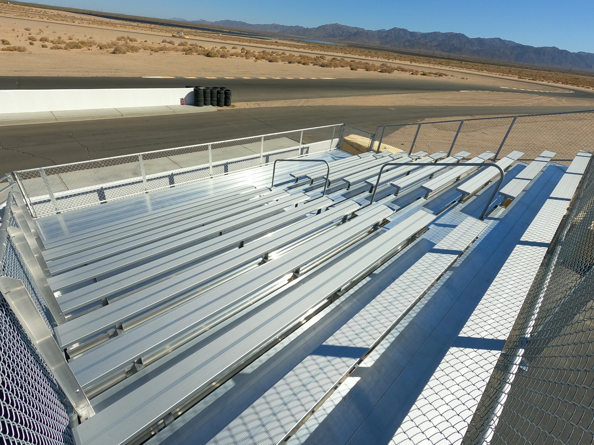 Elevated Bleachers — California Bleachers