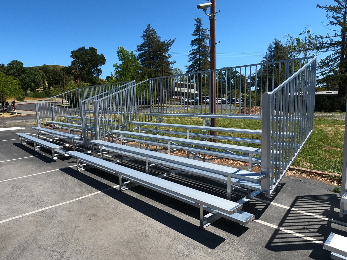 5 Rows Bleacher PICKET/ECONOMIC - 15' Length — California Bleachers