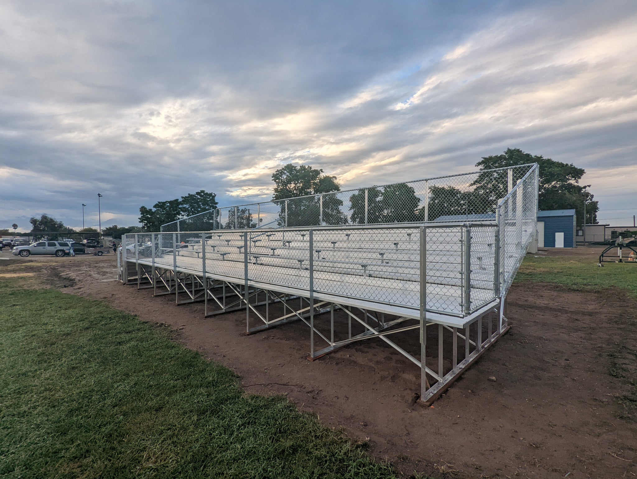 Elevated Bleachers — California Bleachers