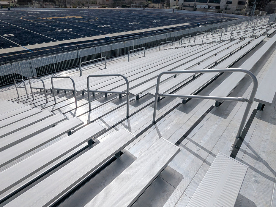 Mid-Aisle Handrail — California Bleachers
